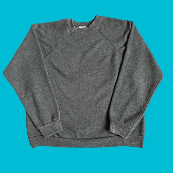 Tultex | Shirts | Vintage 9s Tultex Sweatshirt Usa Made Gray Men Size Large | Poshmark